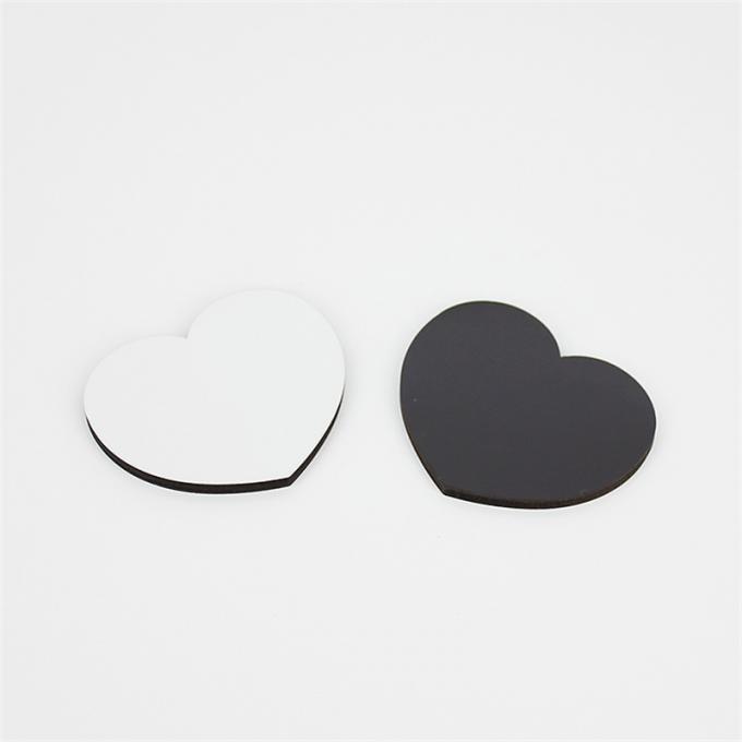 dIY Heart Shape MDF Photo Fridge Magnets