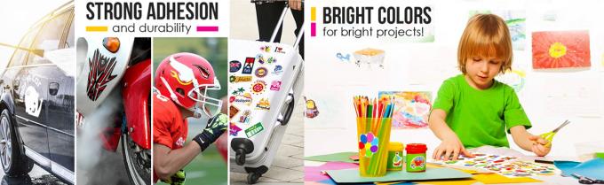 Non Tearable 210x297mm Waterproof Sticker Paper