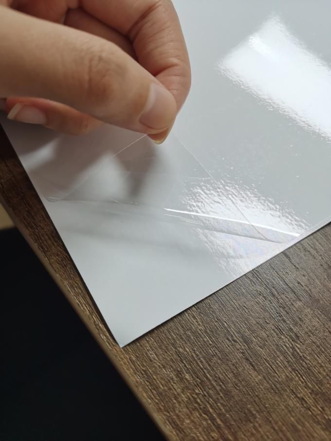 Self Adhesive Soft Touch PVC Laminating Pouch Film